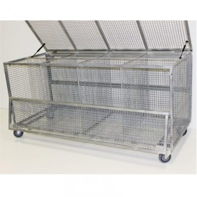 Lockable Cage Trolley - Trolleysrus